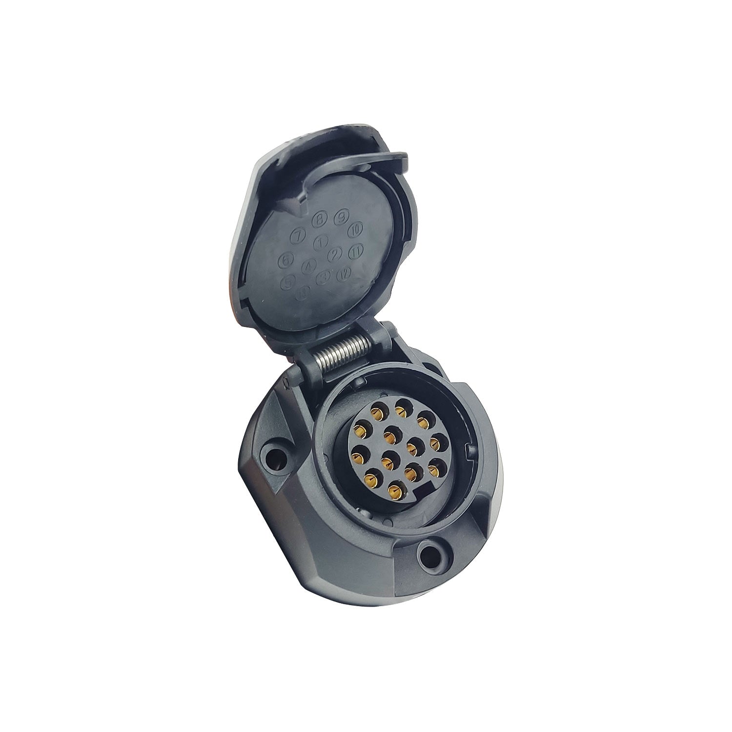 Tır Dorse Traktör Karavan Römork Soketi 13 Pin 12V Vidalı Klemensli ...